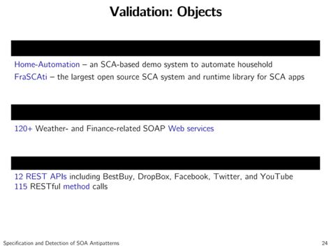 specification and detection of soa antipatterns ppt