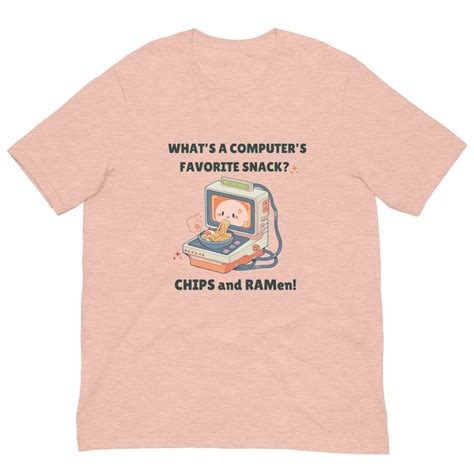 Funny Tech Programmer Shirt Computer Puns Tee Ramen Lover Pun Cute Geek Ts Coder