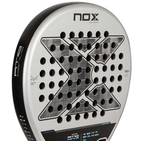 NOX AT Luxury GENIUS K Alum by Agustín Tapia Padel Racket Padelcart Padel Rackets