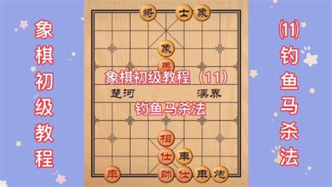 象棋初级教程 11钓鱼马杀法 高清1080P在线观看平台 腾讯视频