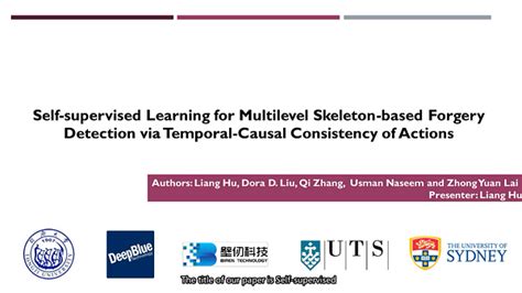 underline self supervised learning for multilevel skeleton based
