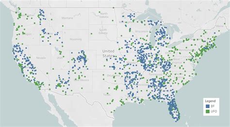 Github Graceensignufobigfootsightinganalysis Analysis Of Bigfoot And Ufo Sighting Reports