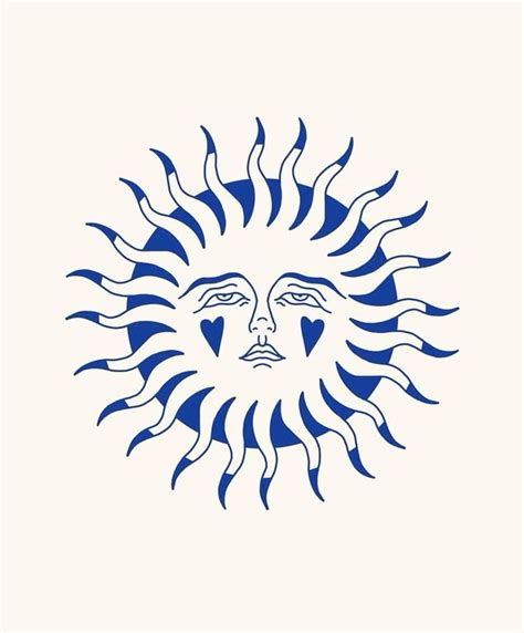 Blue Sun Tattoo Artofit