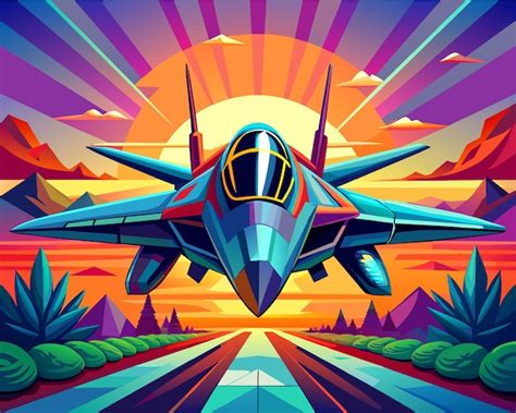 Premium Vector Fighter Jet