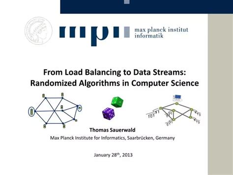Ppt From Load Balancing To Data Streams Randomized Algorithms In Computer Science Powerpoint