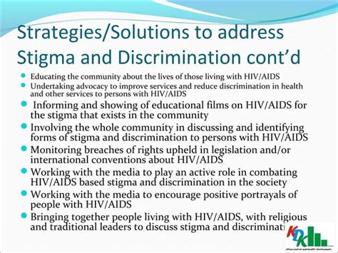 Stigmatization And Discrimination Ppt