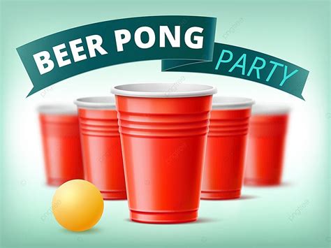 Beer Pong Party Poster Template Download On Pngtree