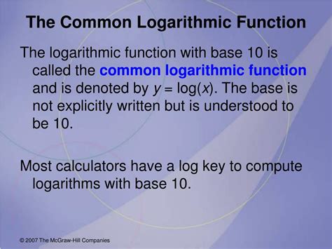 Ppt Chapter 10 Exponential And Logarithmic Functions Powerpoint