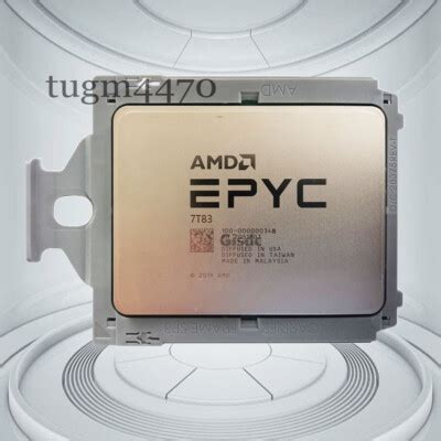 AMD EPYC Milan T Official Version Core Threads Ghz CPU Processor EBay