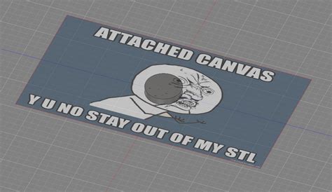 Solved Attached Canvas In Stl Bug Autodesk Community