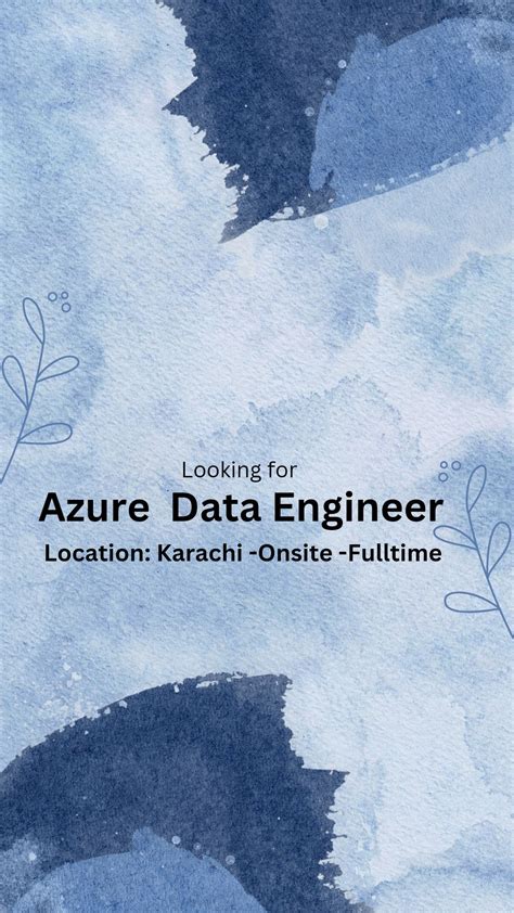 Seniorazure Dataengineer Azuredataengineer Karachi Pakistan