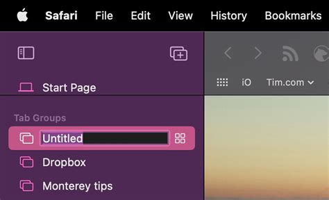 How To Use Safari Tab Groups In MacOS MacRumors