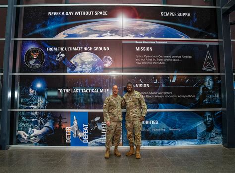 Usspacecom Hosts Chief Master Sgt Of The Space Force United States Space Command Article Display