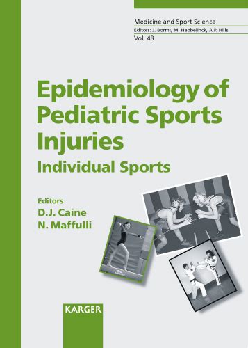 Subject Index Epidemiology Of Pediatric Sports Injuriesindividual Sports Books Gateway
