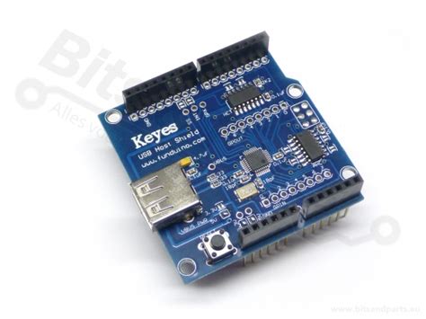 Usb Host Shield 20 Max3421 Voor Arduino Bits And Parts Elektronica Usb Host Shield 20 Max3421 Voor Arduino Bits And Parts Elektronica