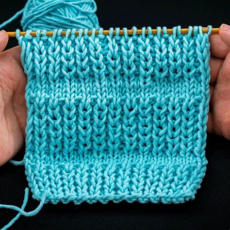 ¿cómo Tejer Un Patrón Volumétrico Sólo Tienes Que Tejer Una