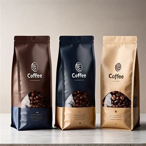 250g 500g 1kg Custom Printed Flat Bottom Empty Coffee Pouch Bags Coffee
