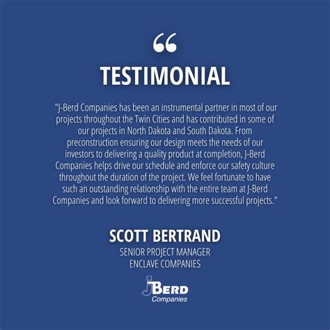 J Berd Companies On Linkedin At J Berd We Believe In Success Through