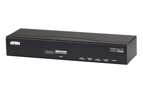 1 Local Remote Share Access Single Port Dvi Kvm Over Ip Switch 1920 X 1200 Cn8600 Aten Kvm