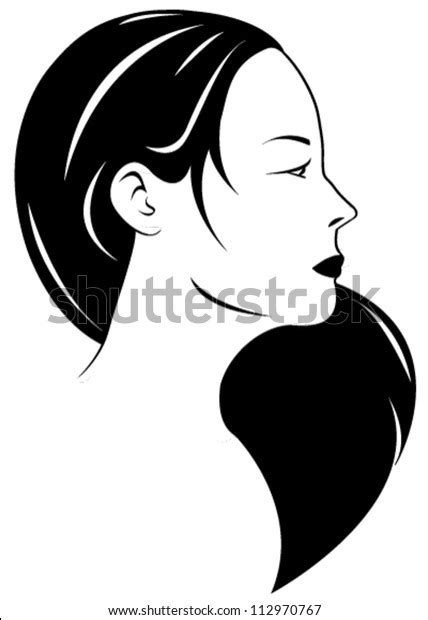 Side Profile Face Vector