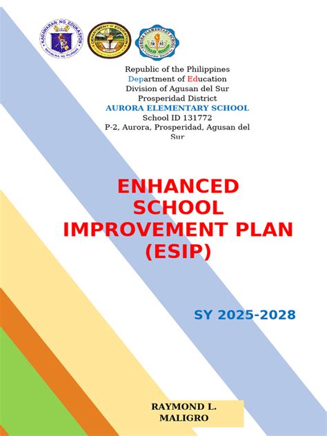 Enhanced School Improvement Plan 2025 2028 Pdf Schools Teachers