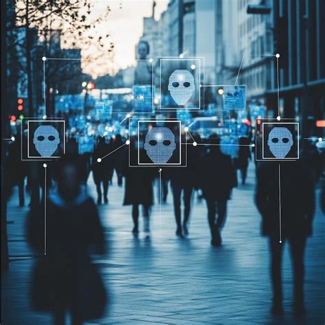 Facial Recognition Technology Depicting How Surveillance Systems Identify And Verify Individuals