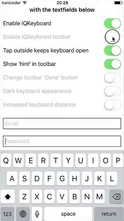 Nativescript Iqkeyboardmanager Showcase Youtube