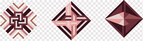 장식 기하학적 템플릿 추상 대칭 환상 모양 Png Pngwing