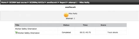 Scorm Reports Moodledocs