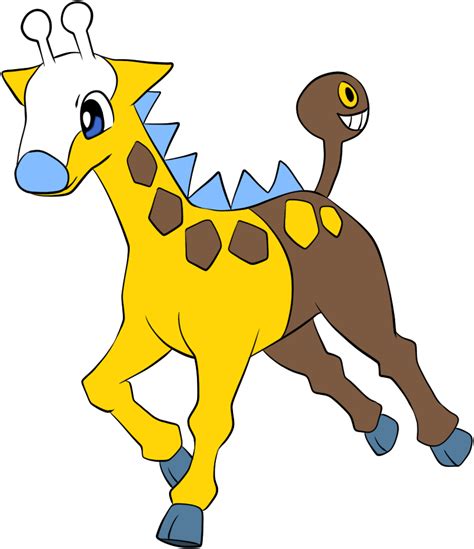 Shiny Girafarig By Nineyninetales On Deviantart