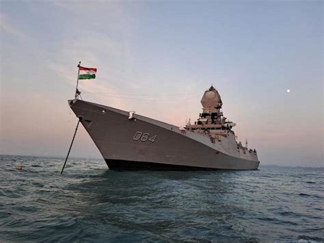 Indian Navys Ships Kochi Kavaratti And Sumedha Participating In Ifr 22 In Bangladesh