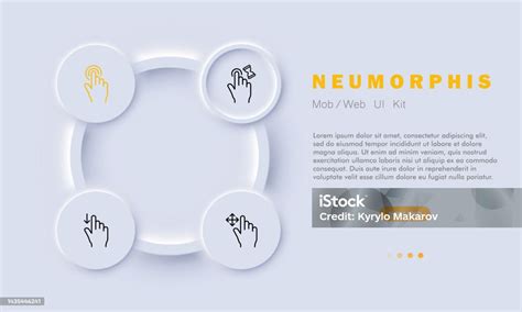 제어 제스처 세트 아이콘입니다 터치 스크린 손 손가락 지문 모래 시계 화살표 아래로 탭 누르기 이동 버튼 푸시 스크롤 기술 개념 신형 스타일 비즈니스용 벡터 줄 아이콘입니다
