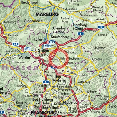Lich Stadtpläne Und Landkarten