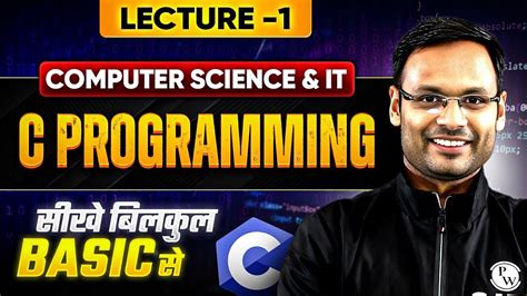 C Programming In One Shot Lecture 1 C Programming For Semester Exams Youtube