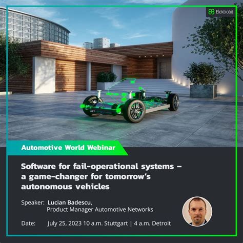 Elektrobit On Linkedin Elektrobit Autonomousdriving Sdv