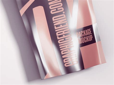 Bag And Wrapper Package Mockup •