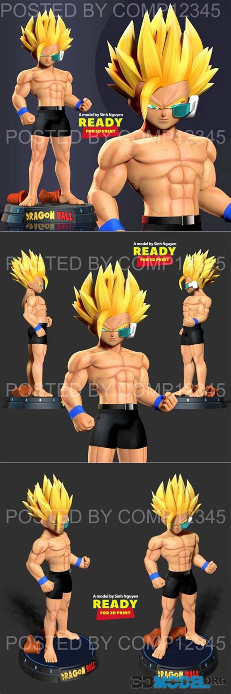 3d Model Teen Gohan Printable
