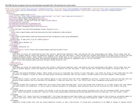 Using WordPress RSS Feeds