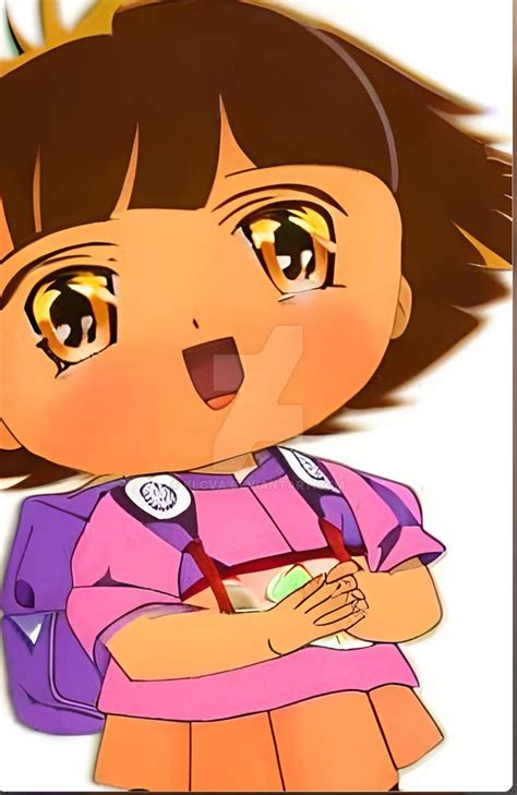 Dora The Explorer As Anime Girl By Klcva On Deviantart