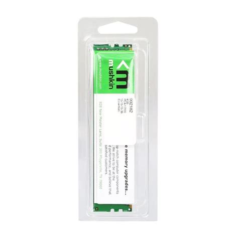 Barrette mémoire Mushkin Essentials UDIMM DDR Go MHz