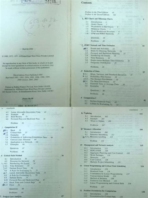 Cpm And Pert L S Srinath Pdf Projects Business Process