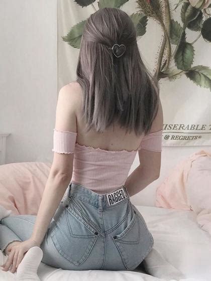 New Gray Pink Straight Synthetic Wefted Cap Wig With Bangs Lg007