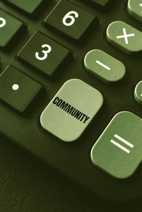 Handwriting Text Community Business Idea Specific Population With A