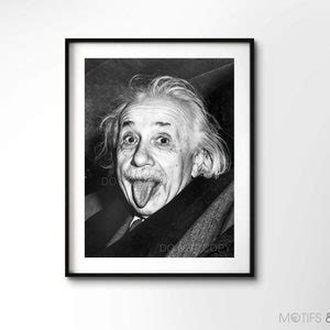 Albert Einstein Playfully Sticking His Tongue Out On The Occasion Of