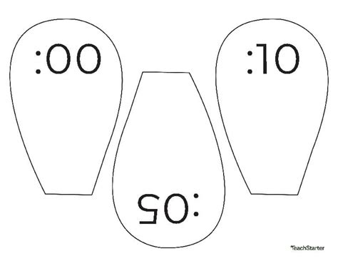 Classroom Clock Labels Flower Time Petals By Fun Teaching Garden