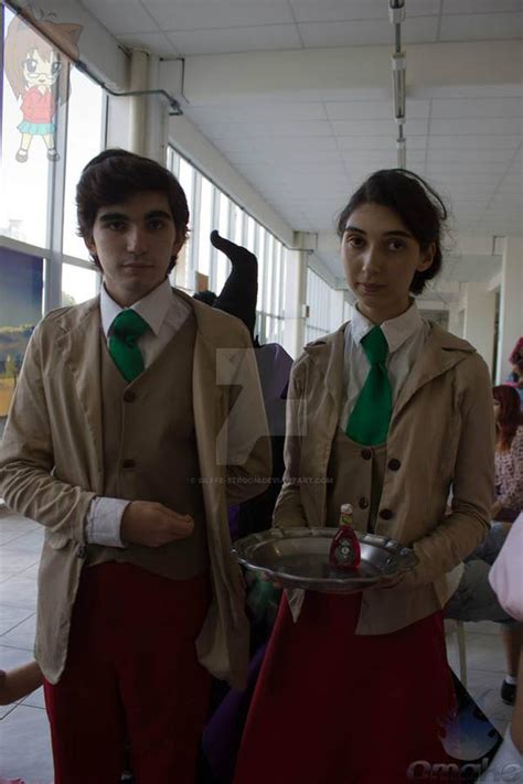 Lutece Twins Bioshock Infinite By Silffe Stroom On Deviantart