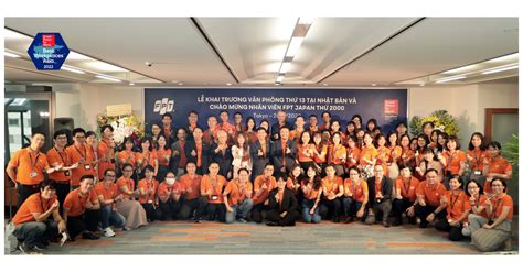 FPT Software Named Best Workplace In Asia Welcoming Its 2000th