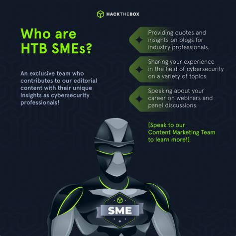 become an htb subject matter expert