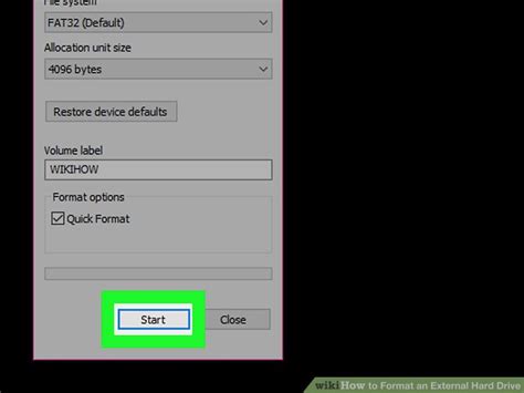 How To Format An External Hard Drive With Pictures WikiHow