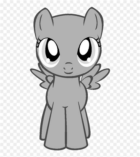Mlp Pegasus Base Filly